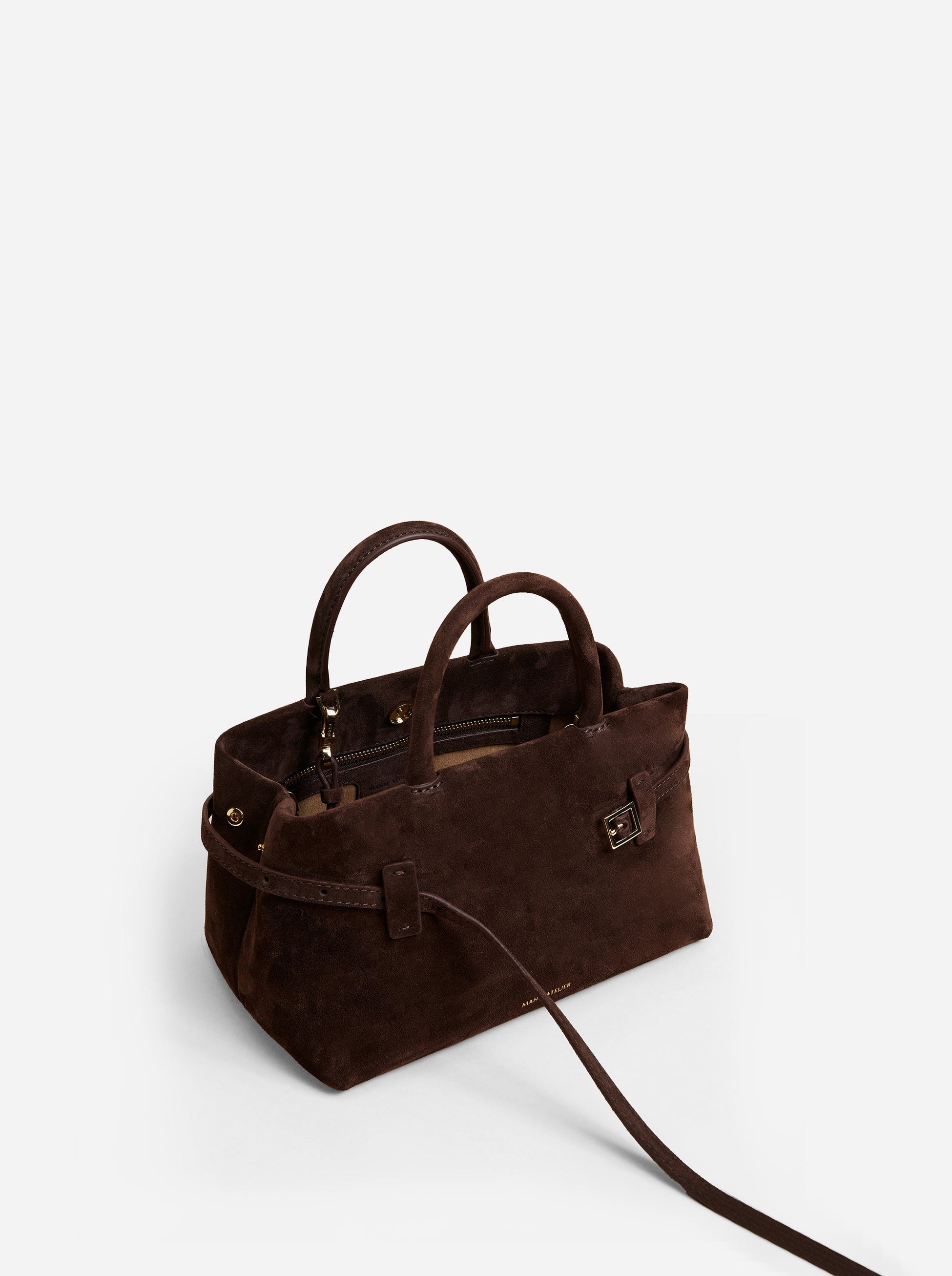 Le Cambon 25 Deep Brown Suede by Manu Atelier