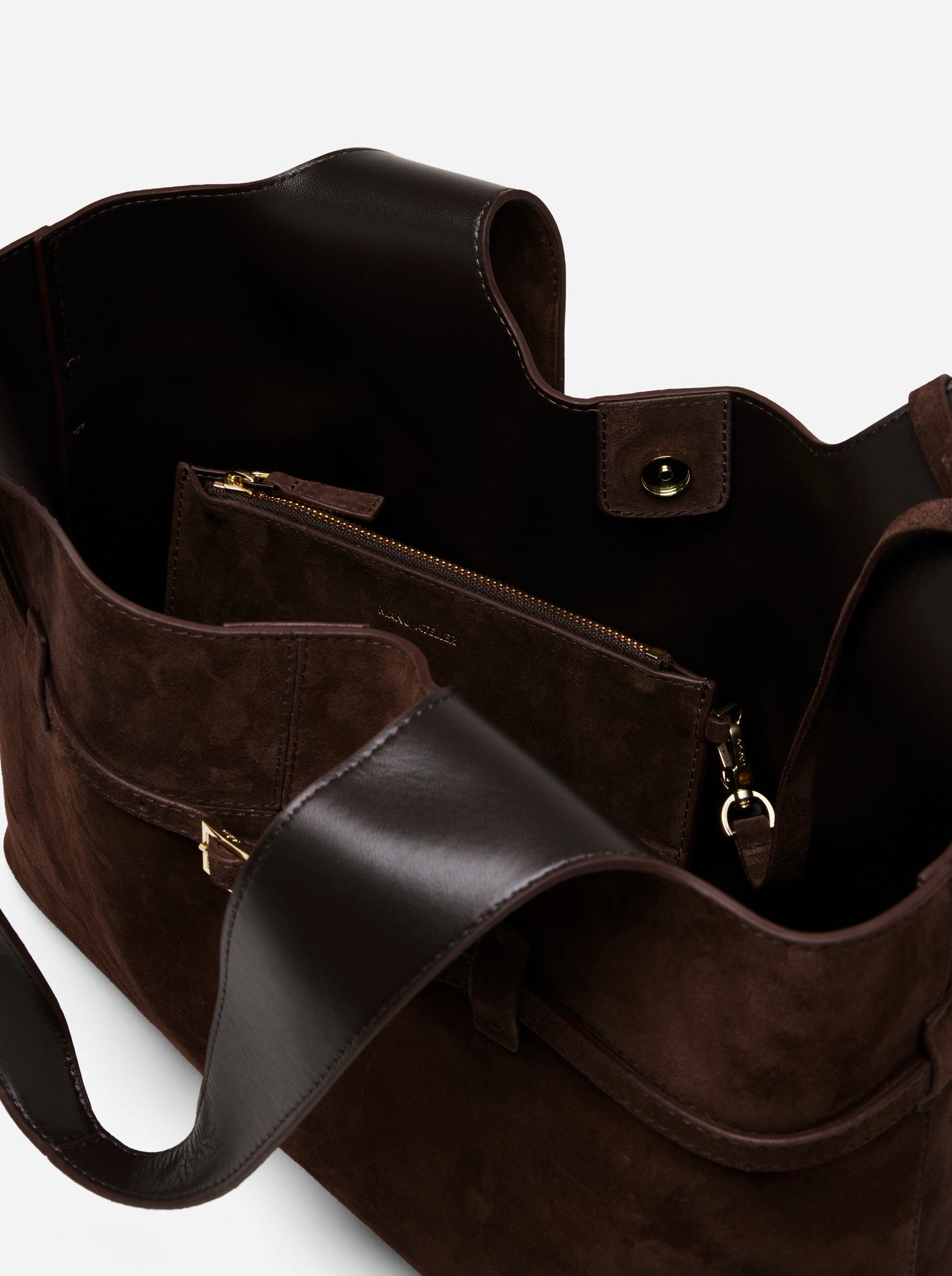 Le Cambon 35 Tobacco Green Suede