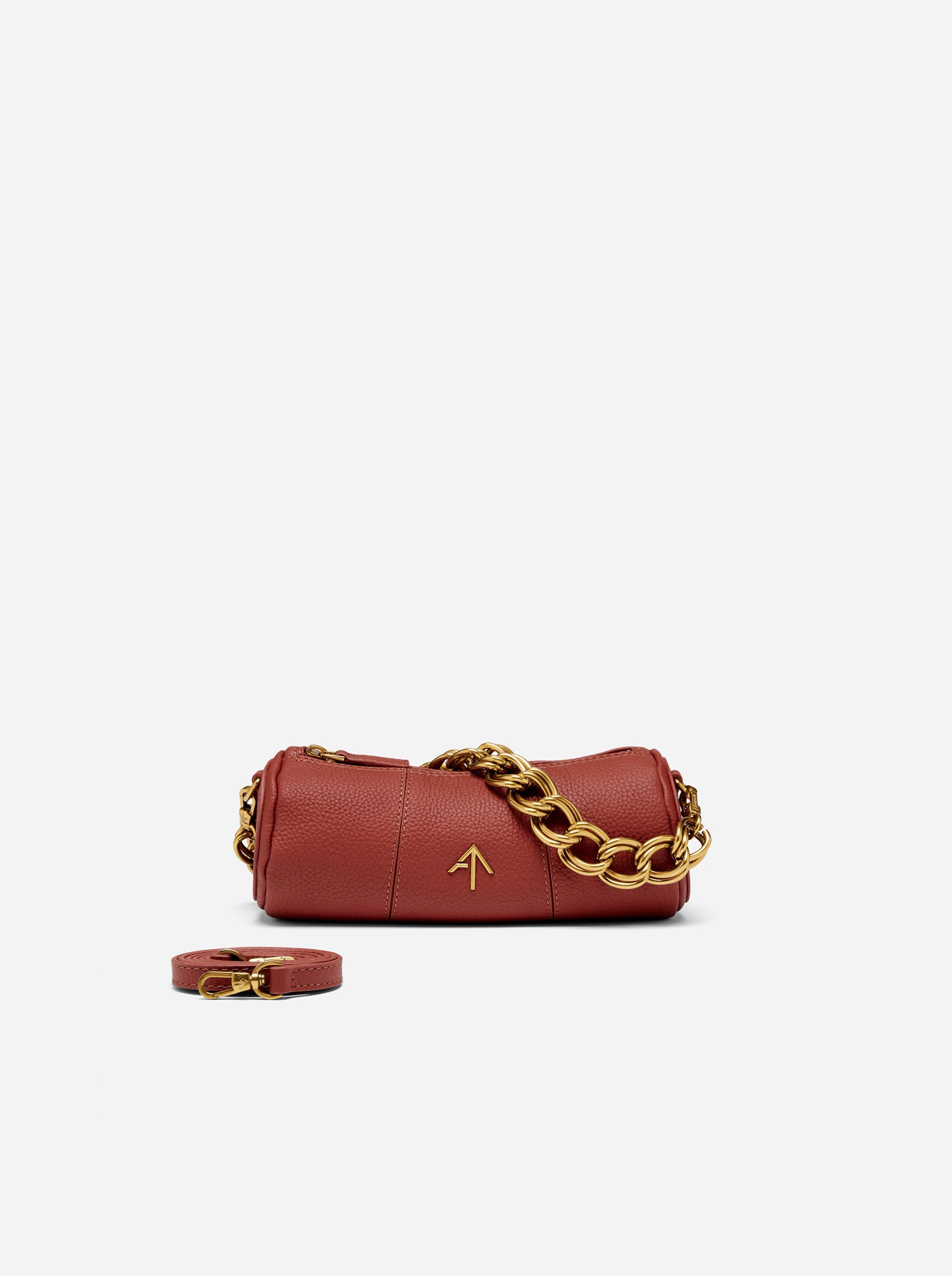 XX Mini Cylinder Brick Red by Manu Atelier