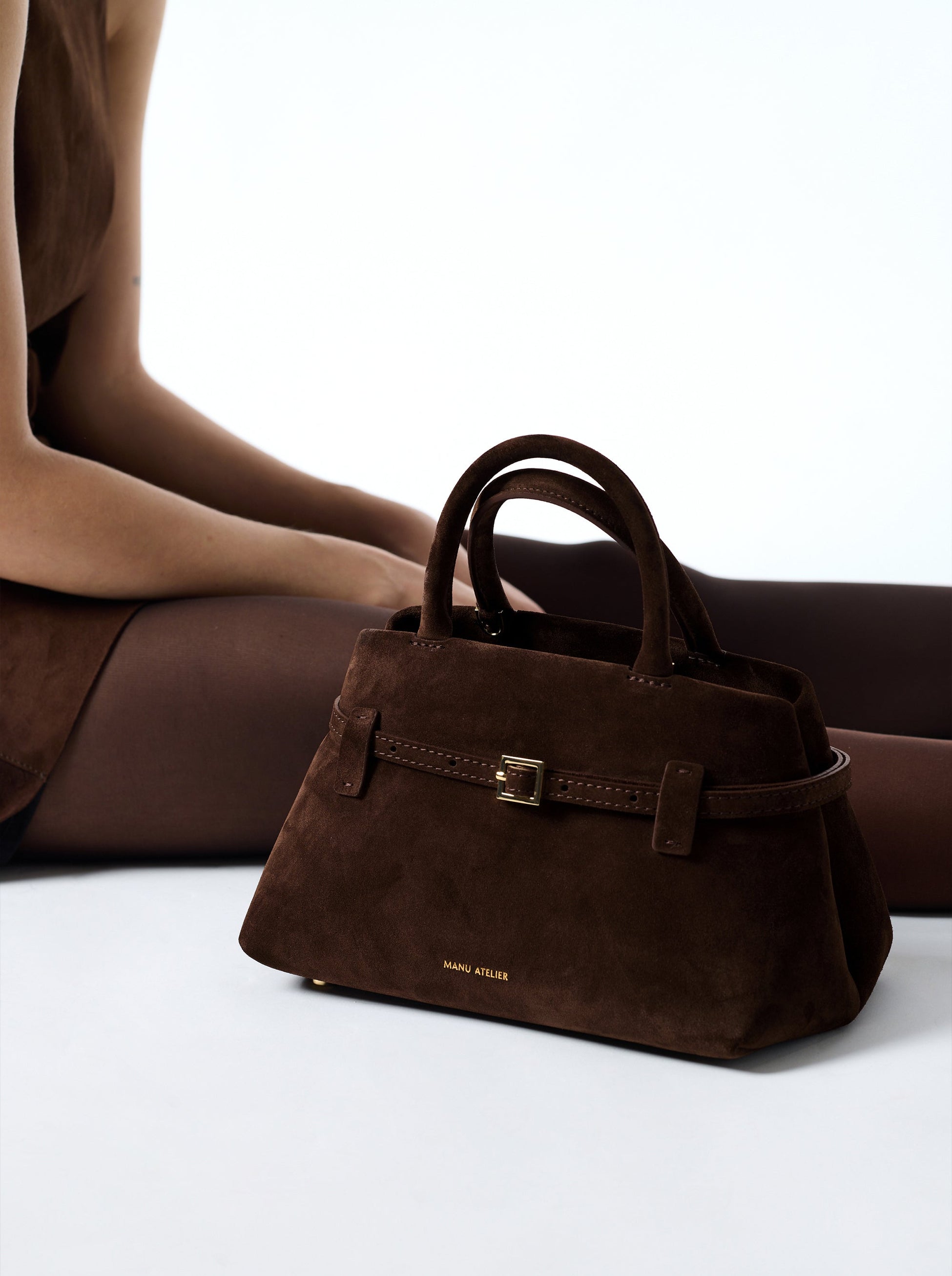 Le Cambon 25 Deep Brown Suede by Manu Atelier